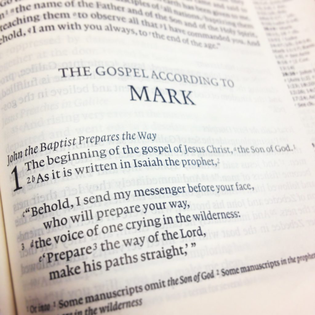 Gospel of Mark Bible Study - Concordia Lutheran Church Chicago